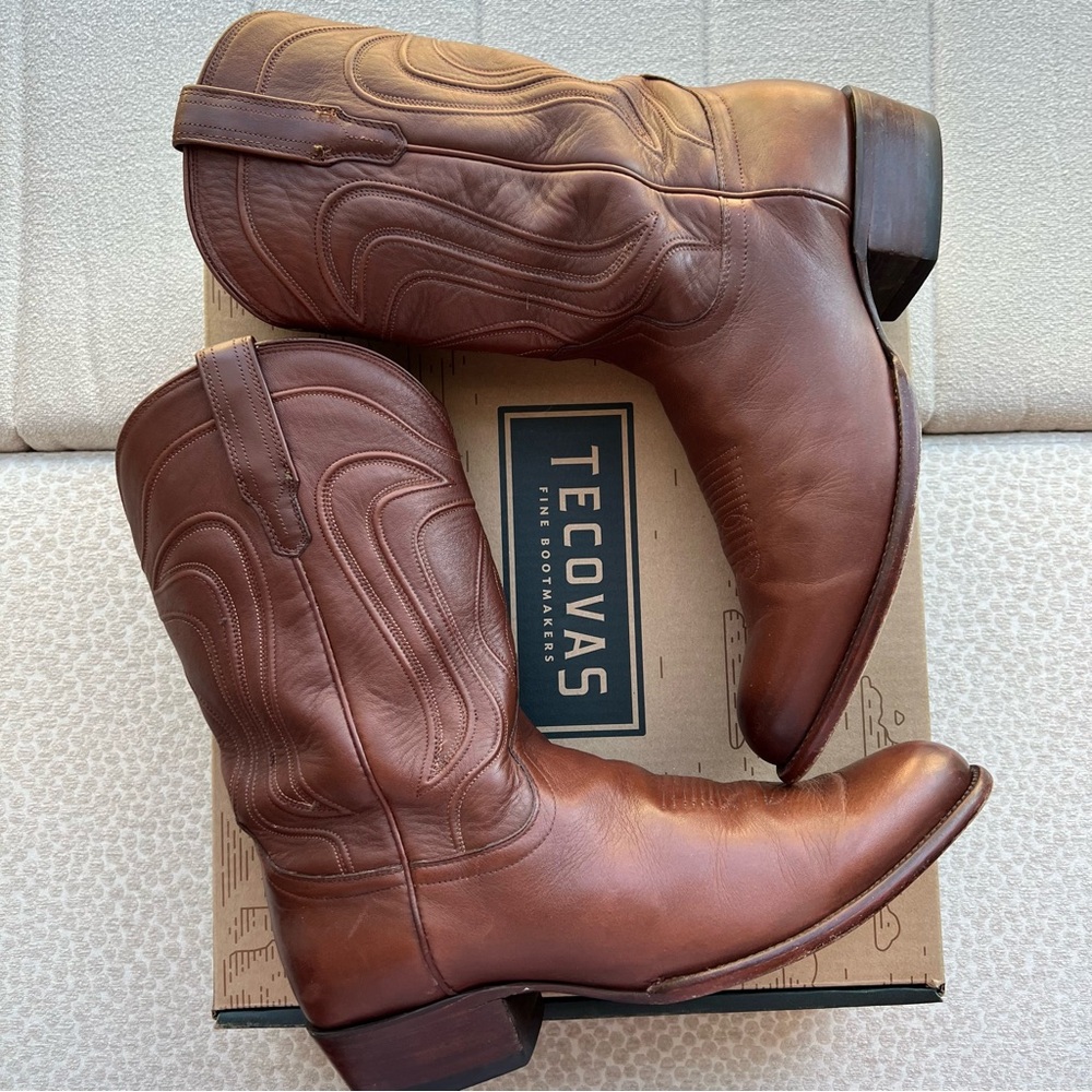 Tecovas The Cartwright In Bourbon Calf Size 14d - Gem